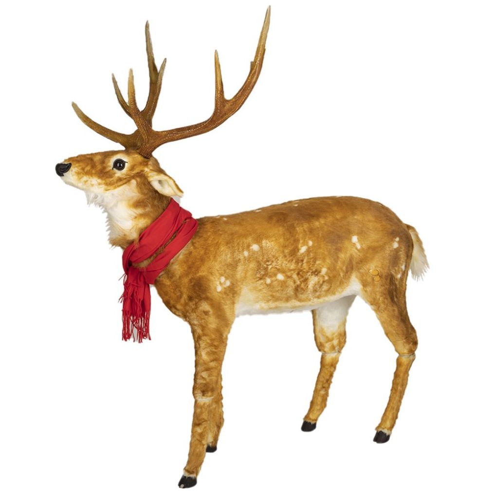 Venado Café con Manchitas Blancas Animado 138 Cm Gto