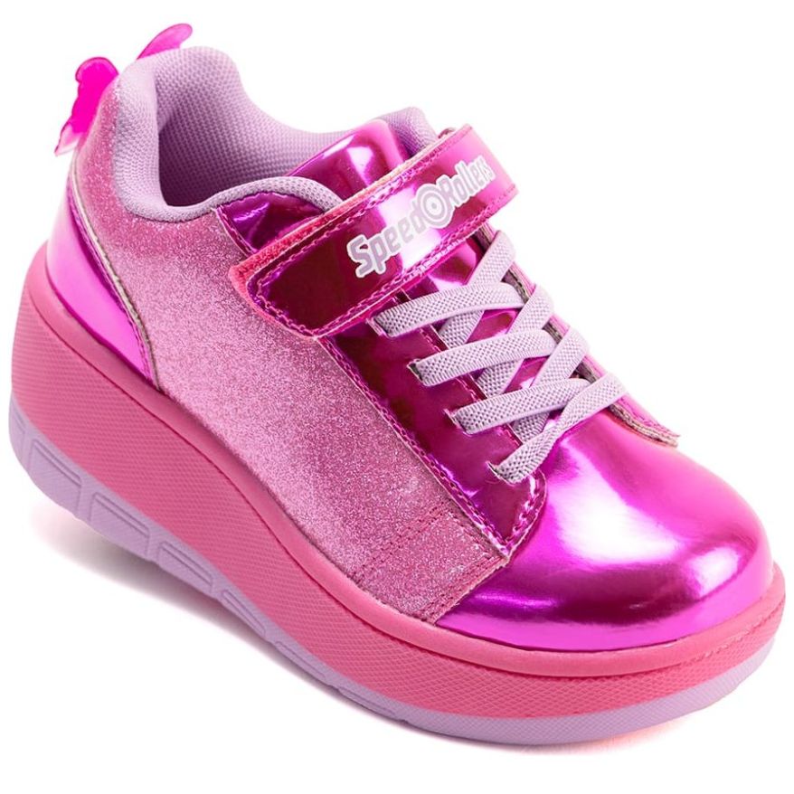 Tenis Patín Metálico Colores 18-22 para Niña