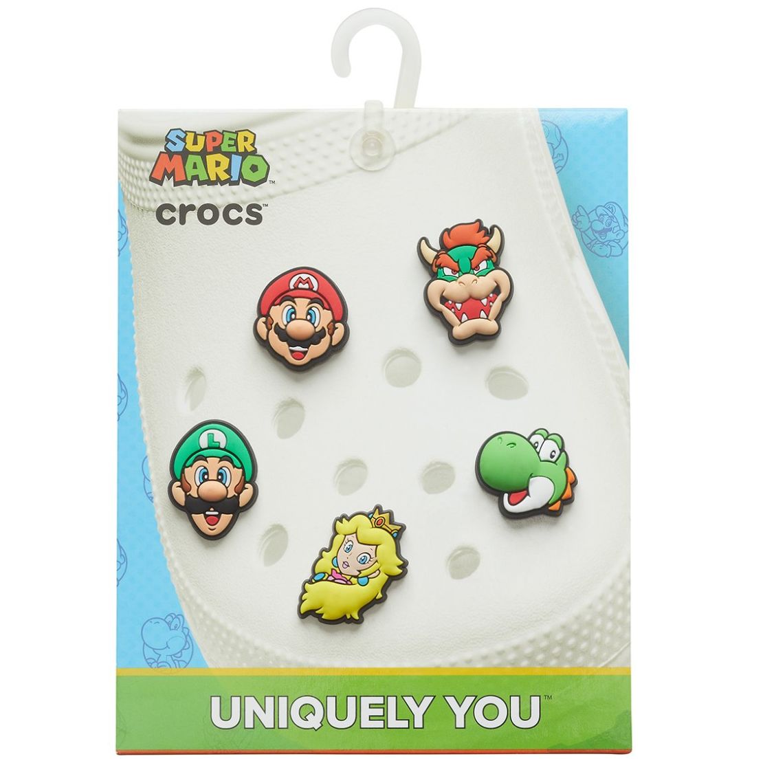 Kit Jibbitz Super Mario 5 Pack Crocs