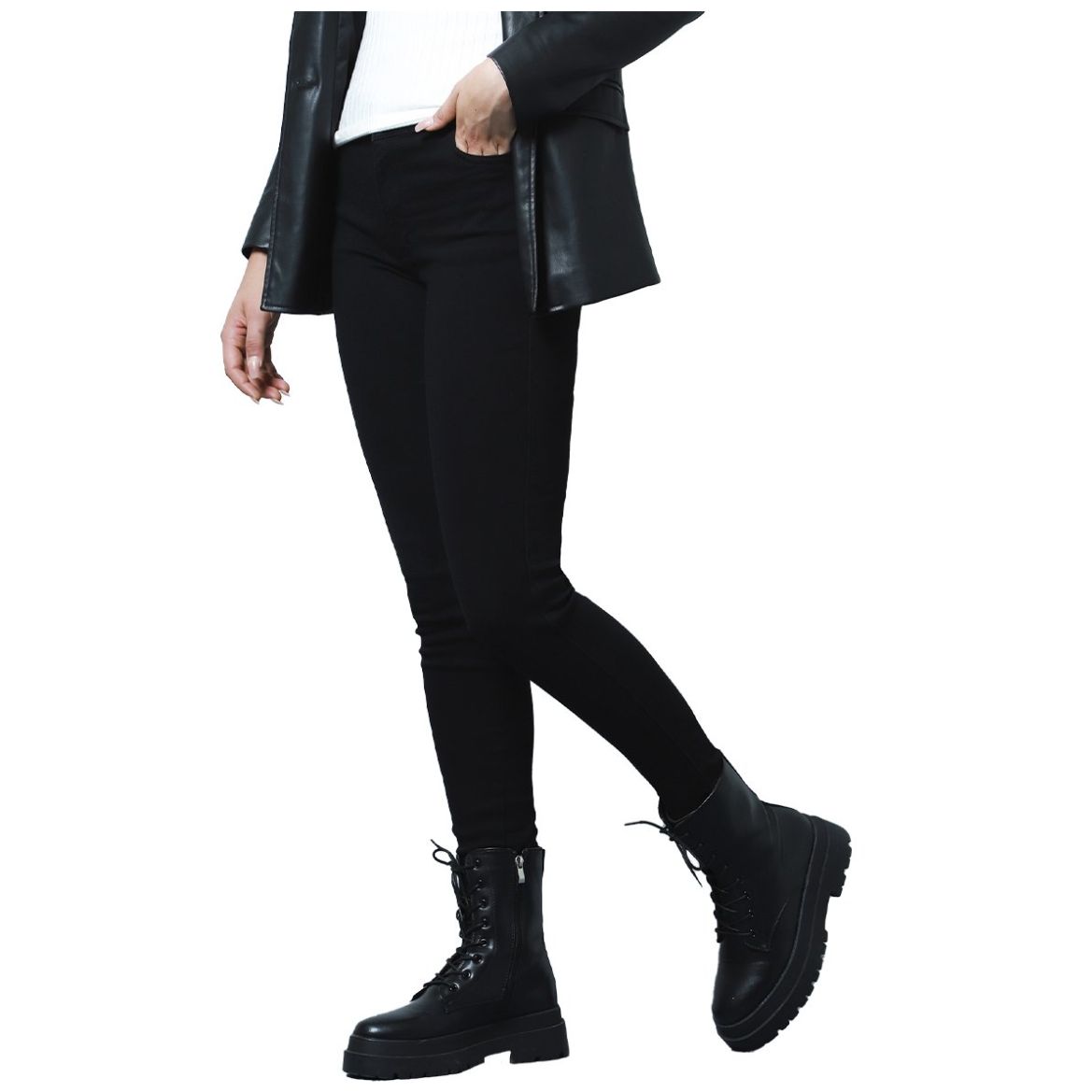 Jeans Bonnita Petite Corte Skinny Diseño Mezclilla Modelo: Djns0046