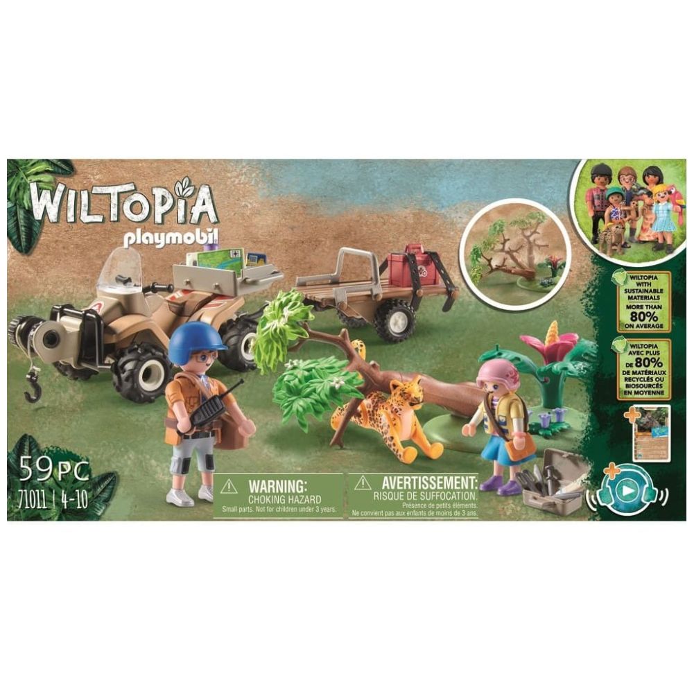 Quad Rescate de Animales Witopia Playmobil Witopia