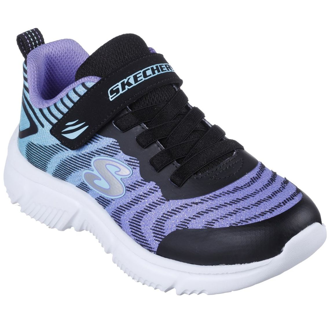 Tenis Go Run 17-22 Morado Skechers para Niña