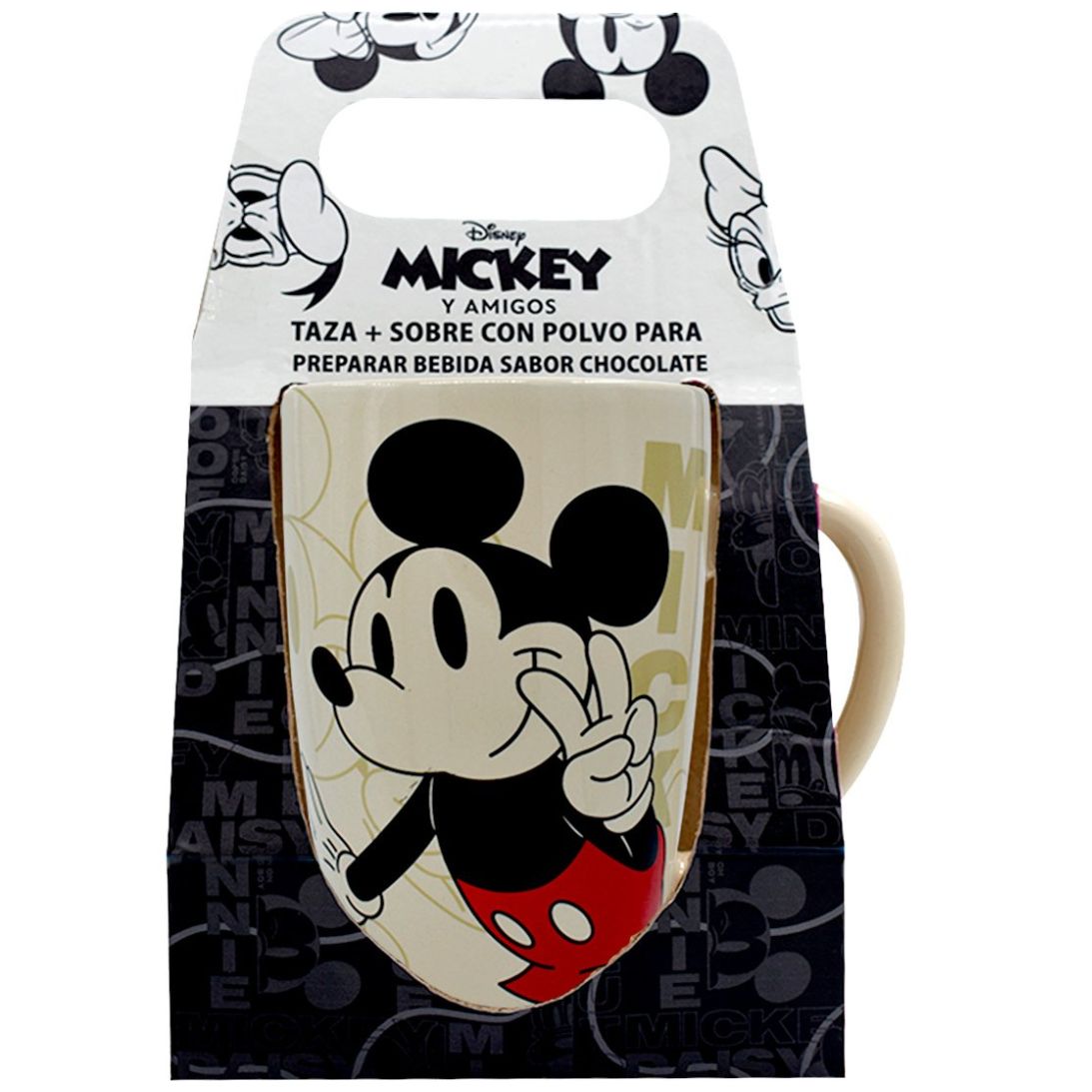 Taza Disney Mickey & Friends Alta con Cocoa Galeria Dc