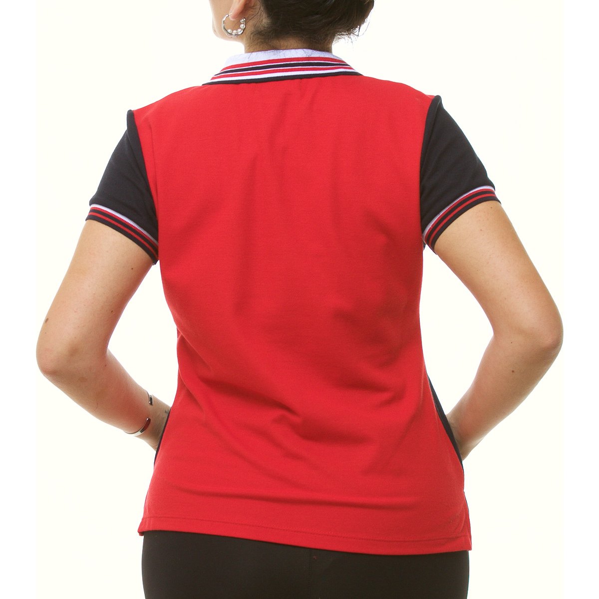 Playera Combinada Royal Polo Club para Mujer