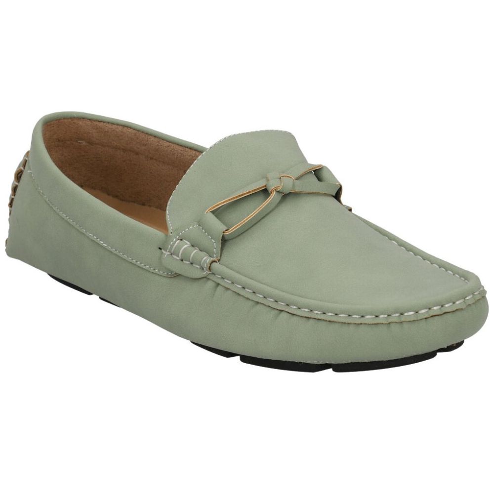 Calzado de Caballero Tipo Driver,color Verde, Carlo Corinto