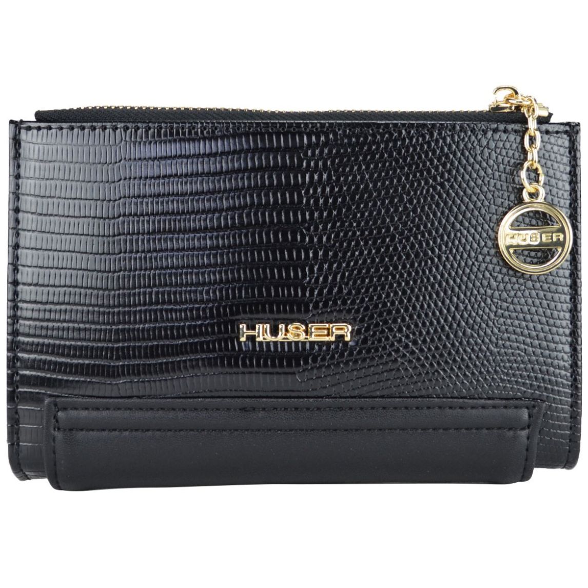 Cartera Huser Mediana Color Negro