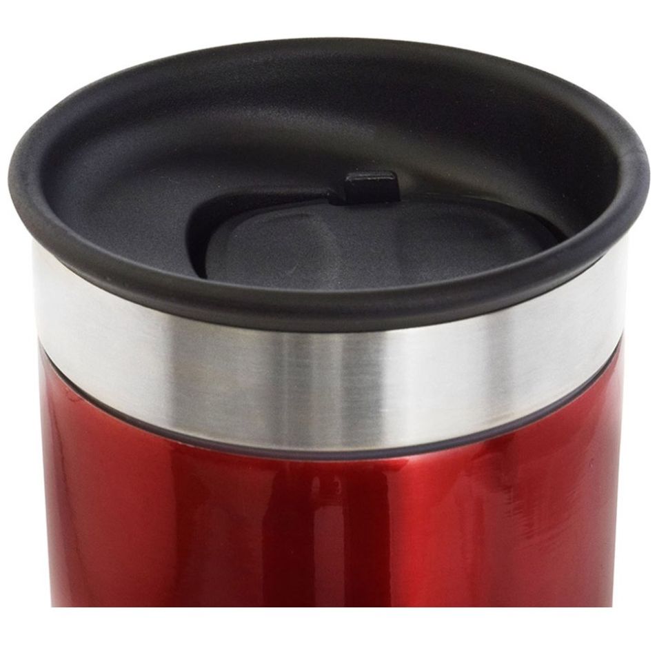 Termo Rojo Metálico Wallis