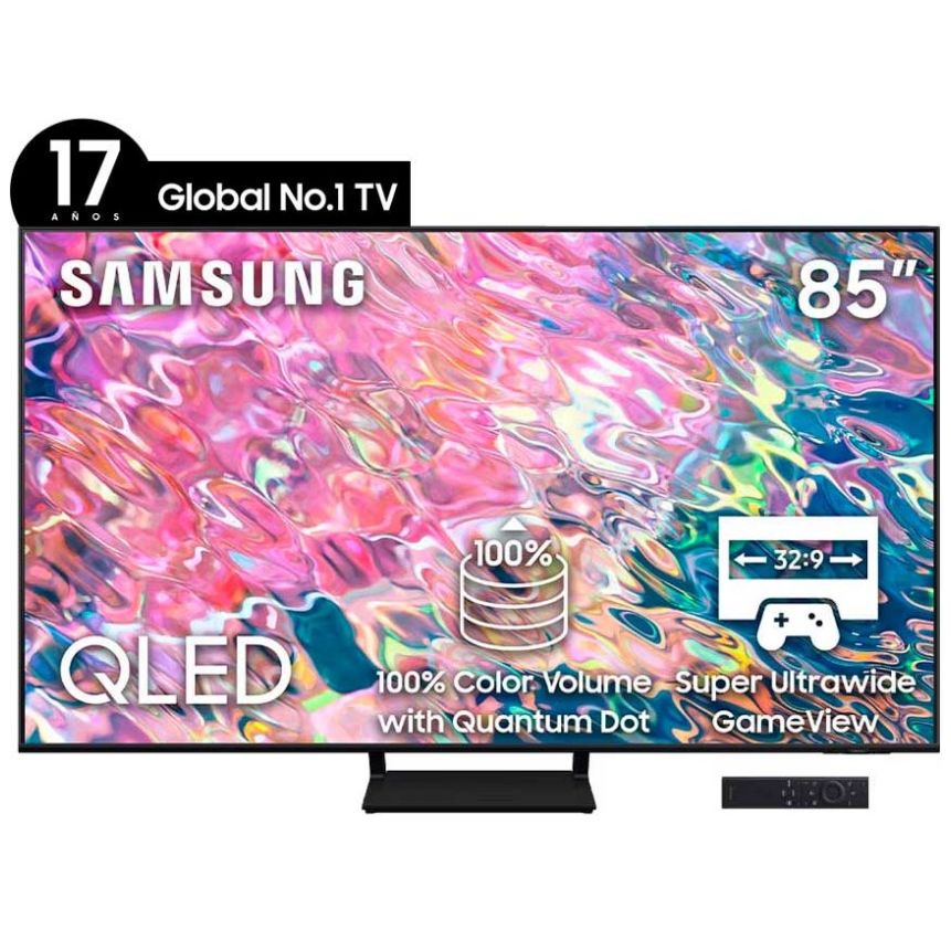 Pantalla Samsung 85" Qled 4K Qn85Q65Bafxzx