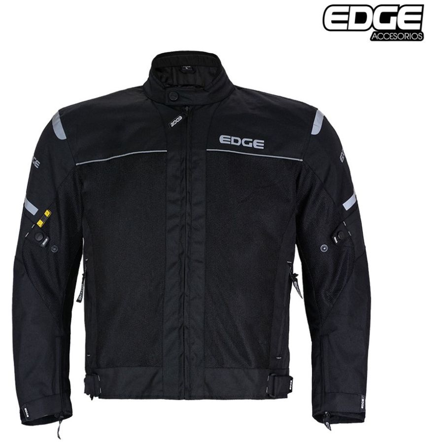 Jacket Negra Edge Talla Xl