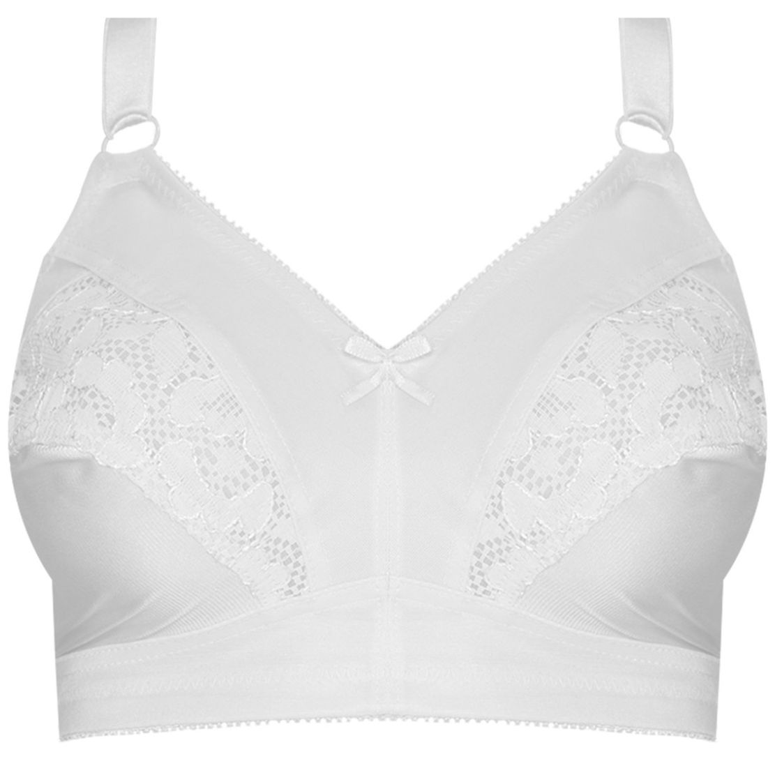 Brassiere Sin Varilla con Encaje Vicky Form