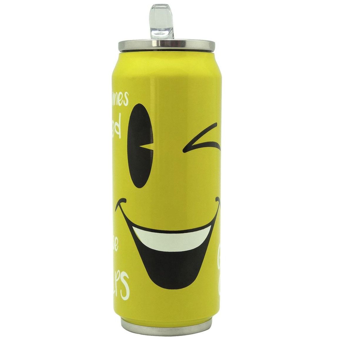 Vaso Term Acero Inoxidable Emoji Running