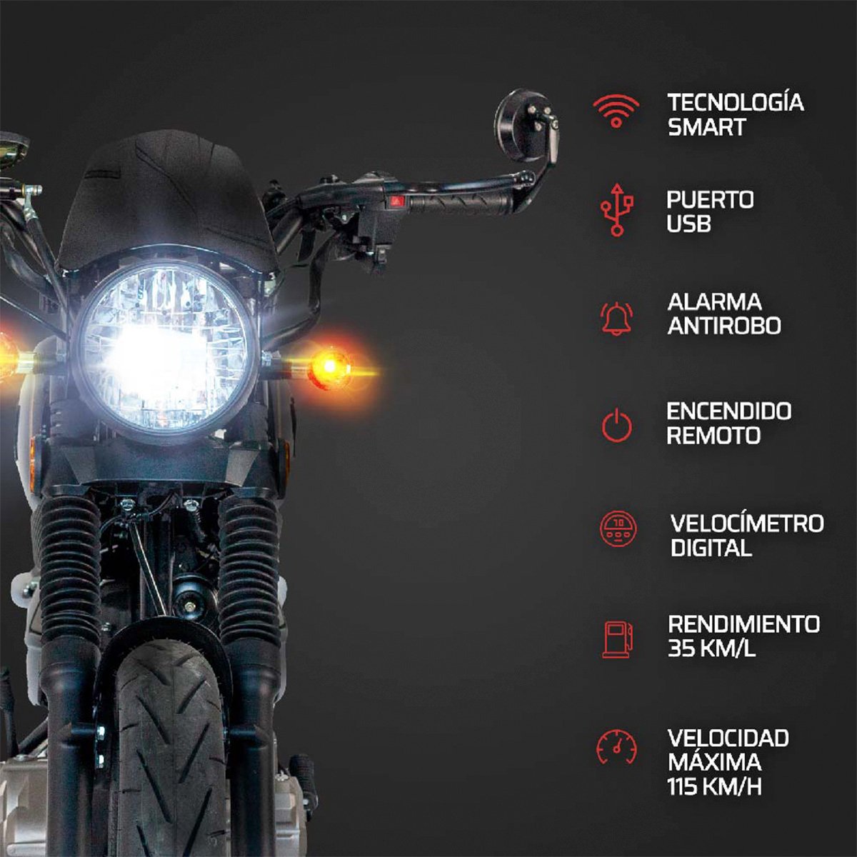 Motocicleta Vento Thriller 200 2023