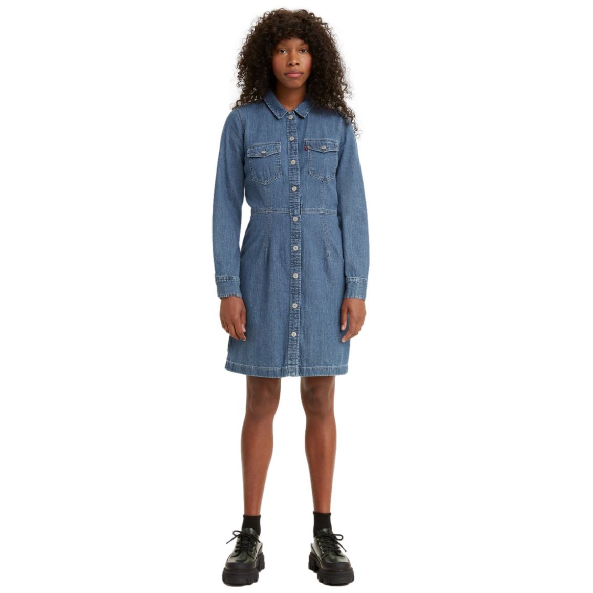 Vestido Levis Women's Ellie Denim Dress
