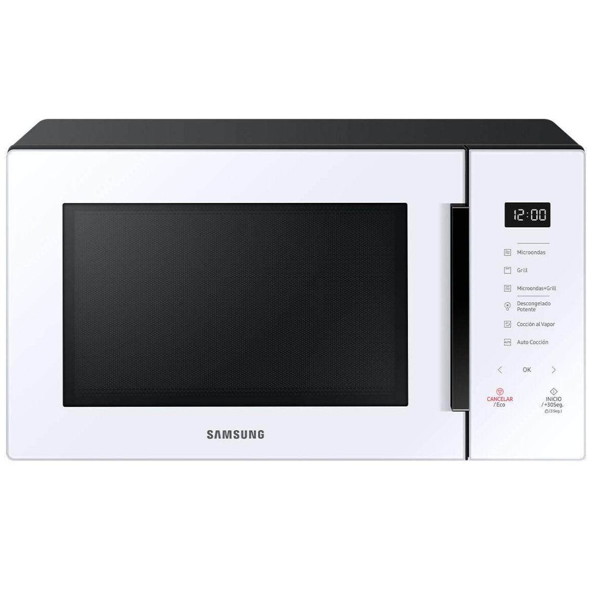 Microondas Bespoke Mg30T5018Uw/ax Grill 1.0 Ft Blanco Samsung