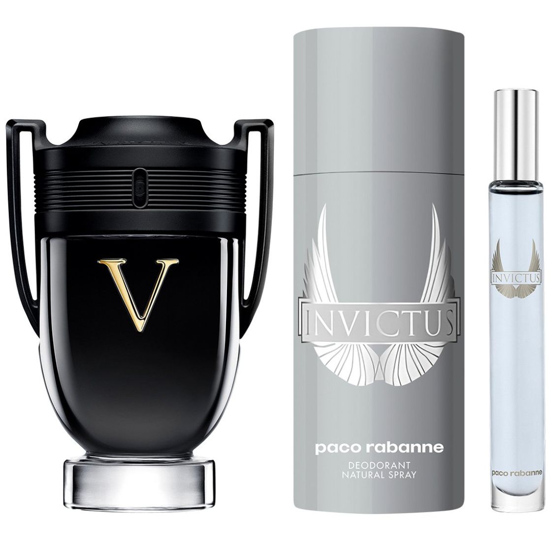 Paco Rabanne Invictus Victory Set para Hombre Perfume Edp 100Ml ...