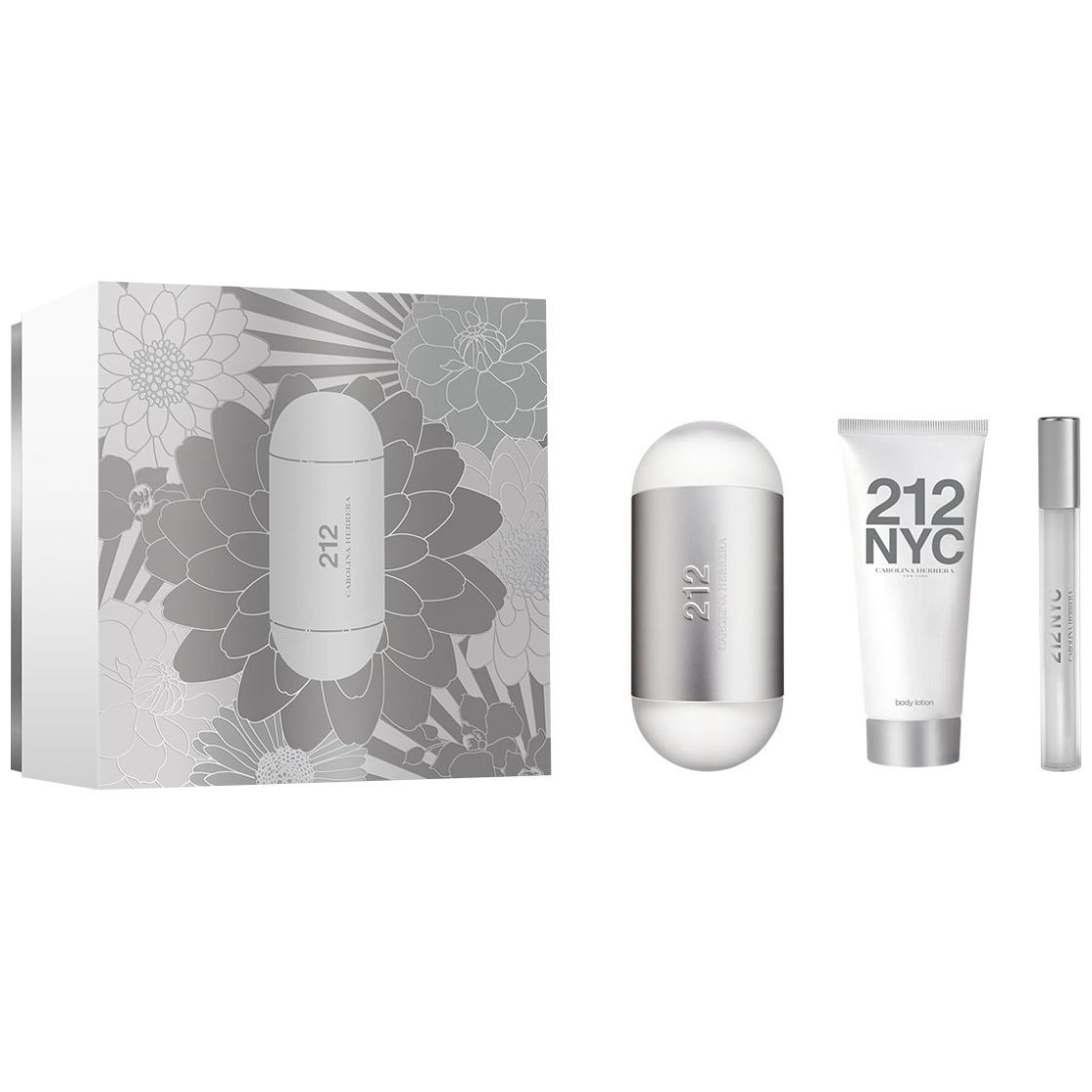 Carolina Herrera 212 Nyc Set para Mujer Perfume Edt 100Ml + Body Lotion ...