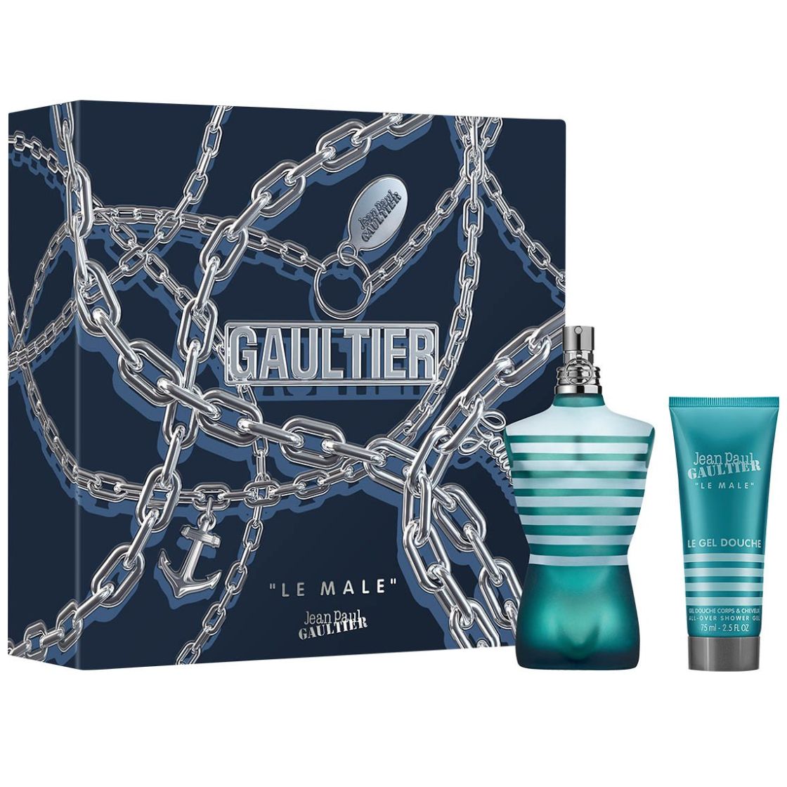 Jean Paul Gaultier Le Male Set para Hombre Pefume Edt 125Ml + Shower ...