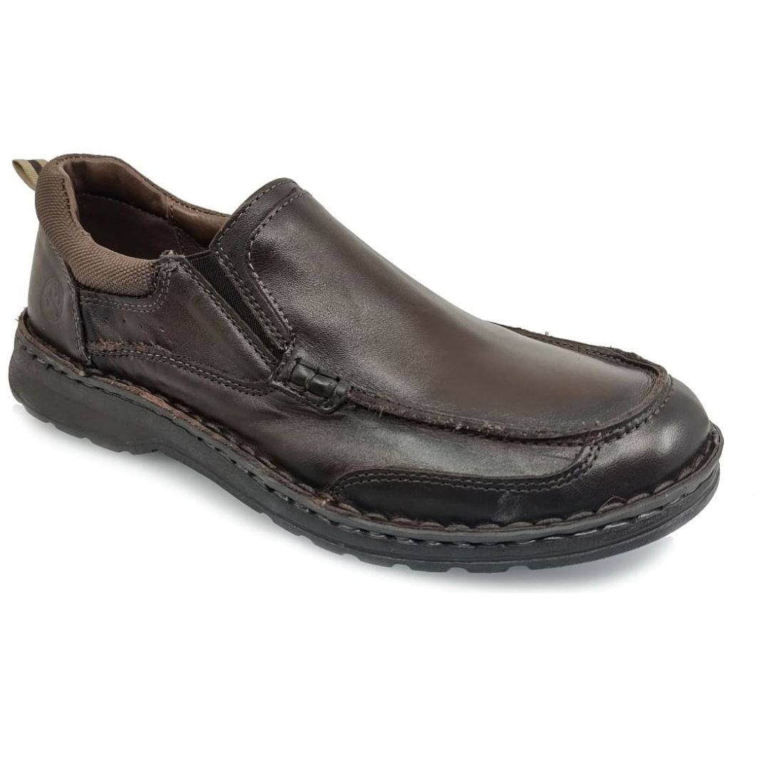 Mocasín para Hombre de Piel Lobo Solo