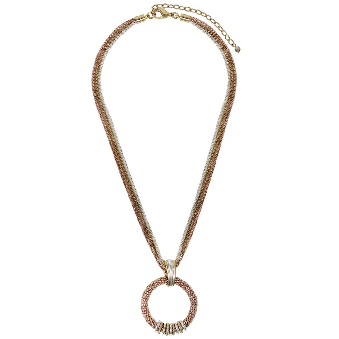 Collar Marca Napier Color Tritono Acabado Brillante