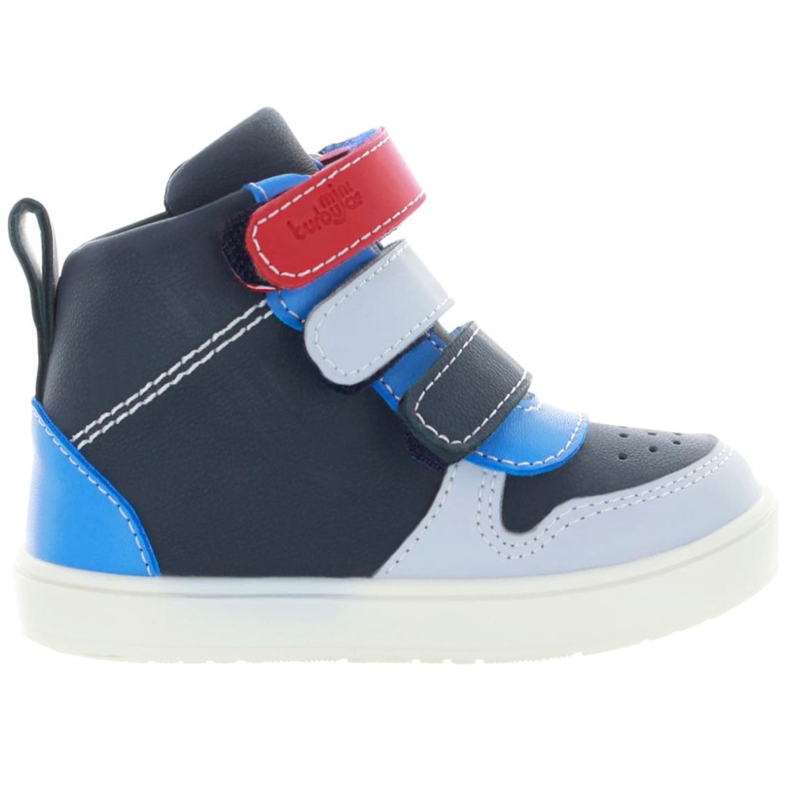 Tenis Bota para Niño 13-16 Azul Mini Burbujas