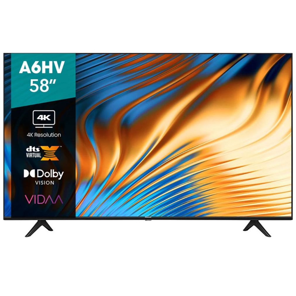 Pantalla Hisense 58" 4K 58A6Hv