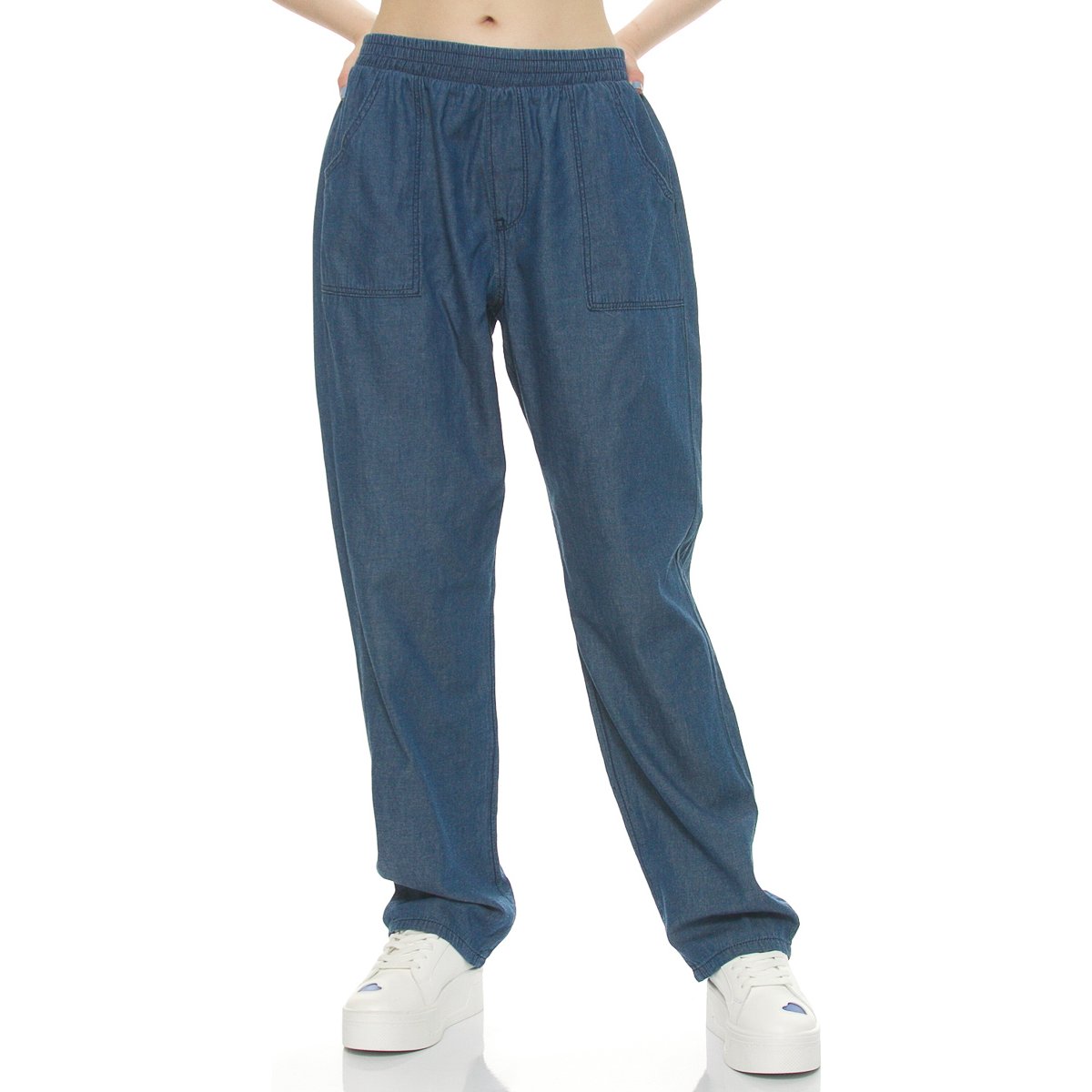Pantalón Holgado para Dama Natural