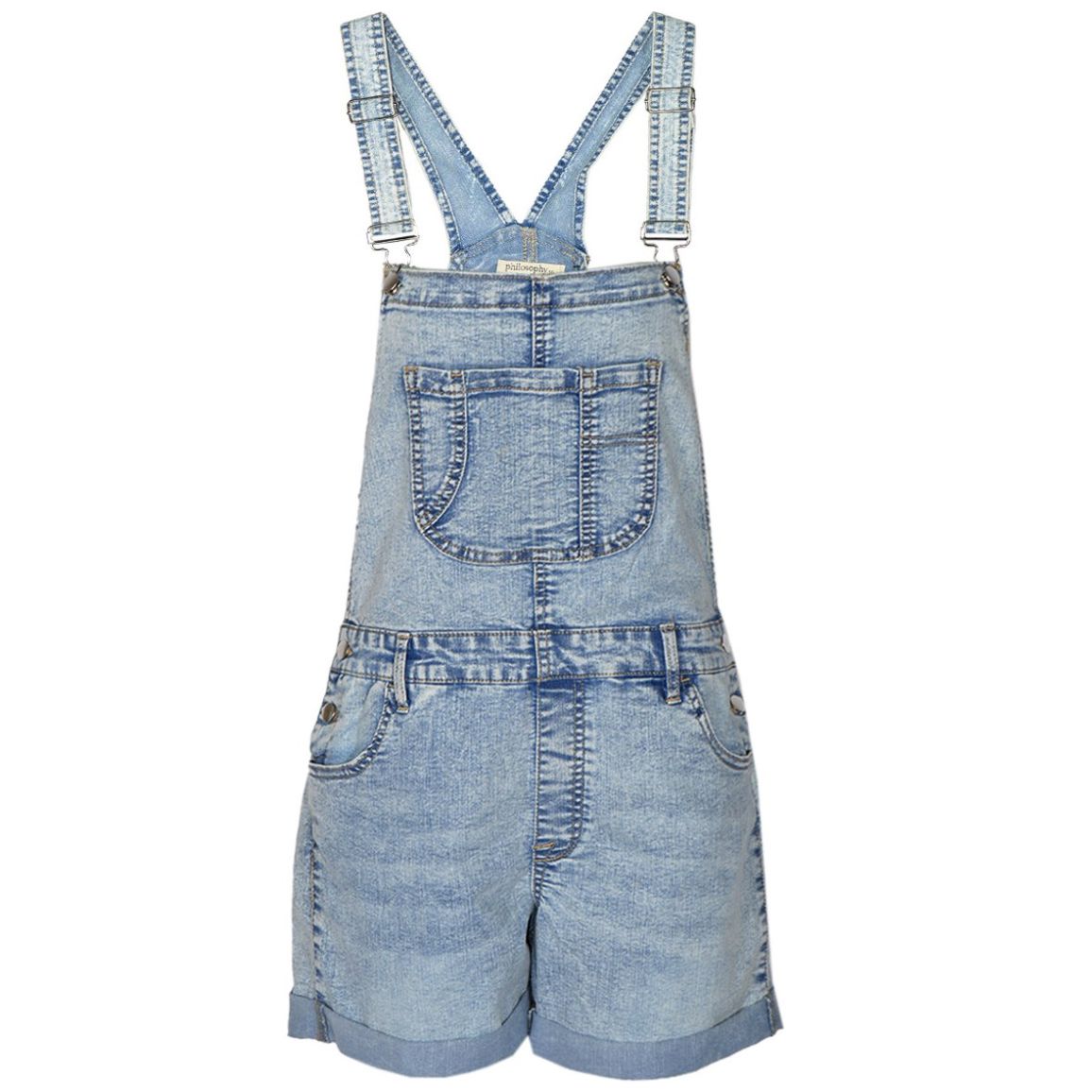 Rumper para Mujer, de Mezclilla y con Bolsillos Philosophy Jr