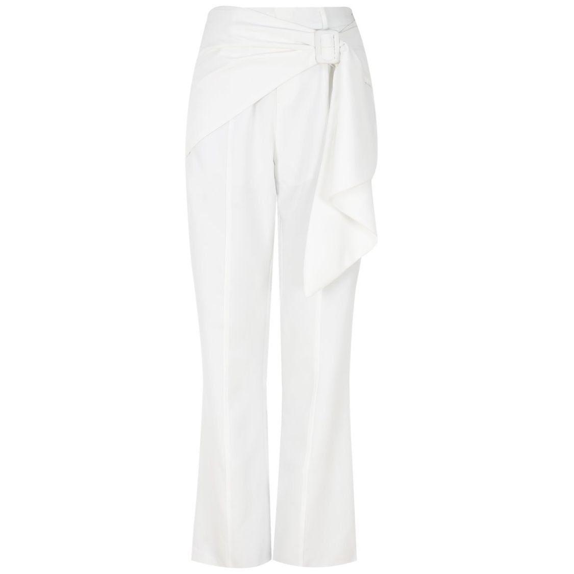 Pantalón Basel Corte Flare Diseño Pañoleta con Hebilla