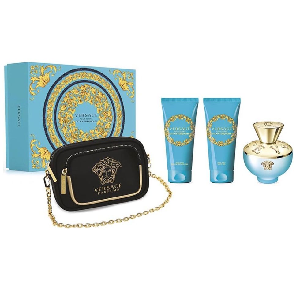 Set para Mujer Versace Dylan Turquoise Edt 100 Ml