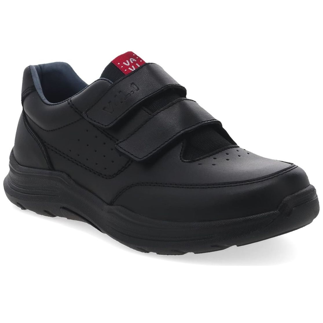 Zapato Escolar con Velcro 17-21 Negro Vavito para Niño