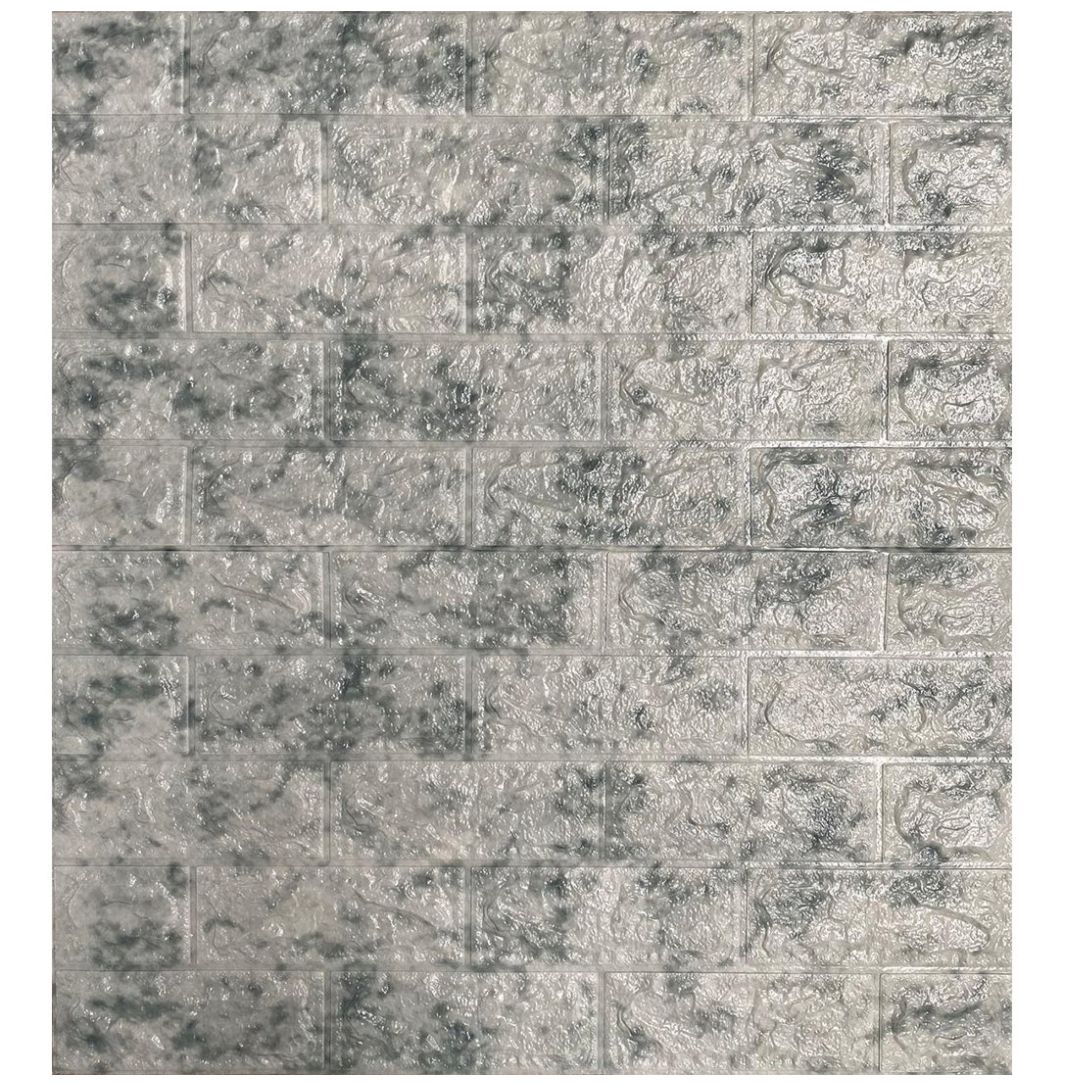 Panel Soft Marmol Gris Autoadherible 70 X 77 Cm Cubre 5 M2 Deco Pvc