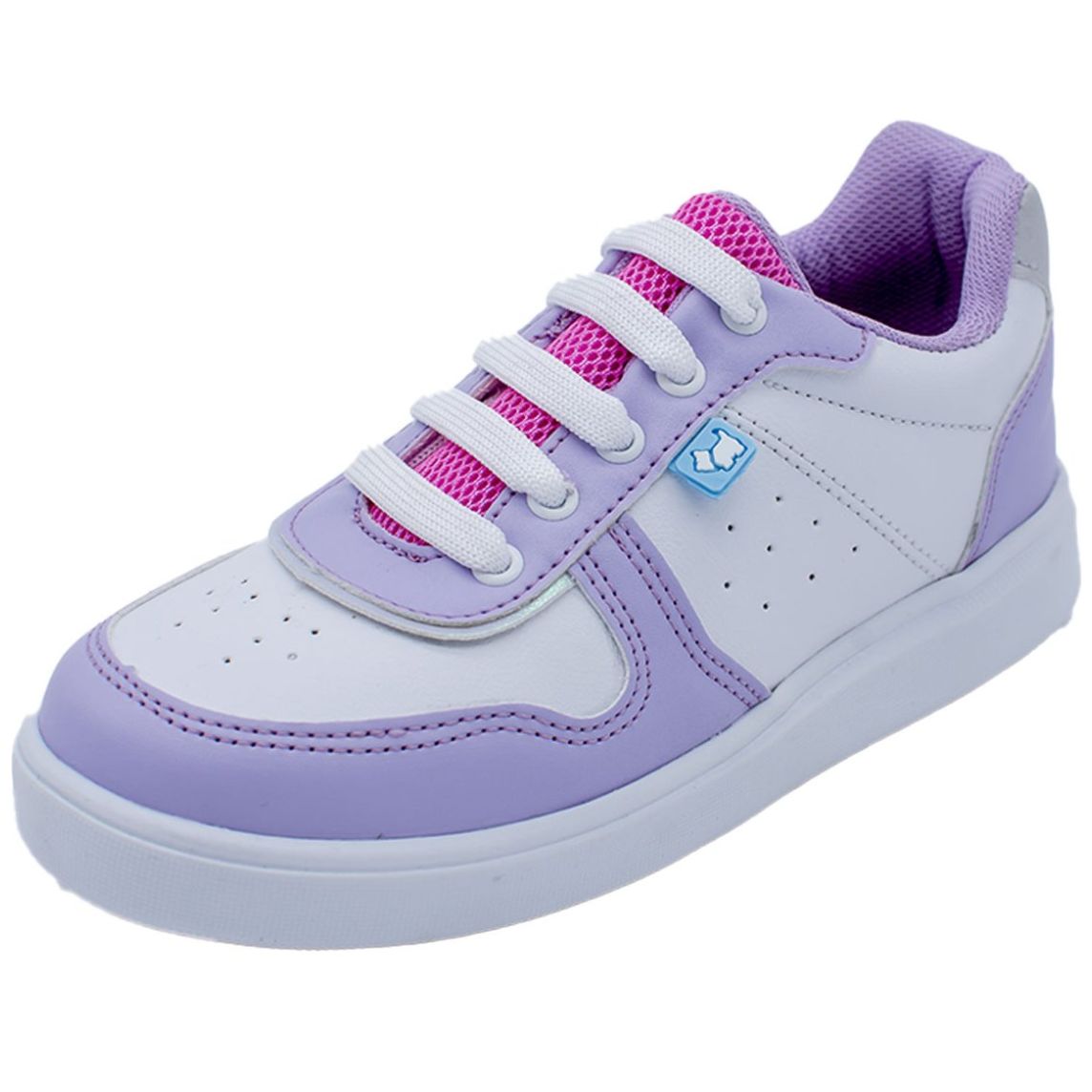Tenis con Agujeta Tesla Morado Ferrioni para Niña
