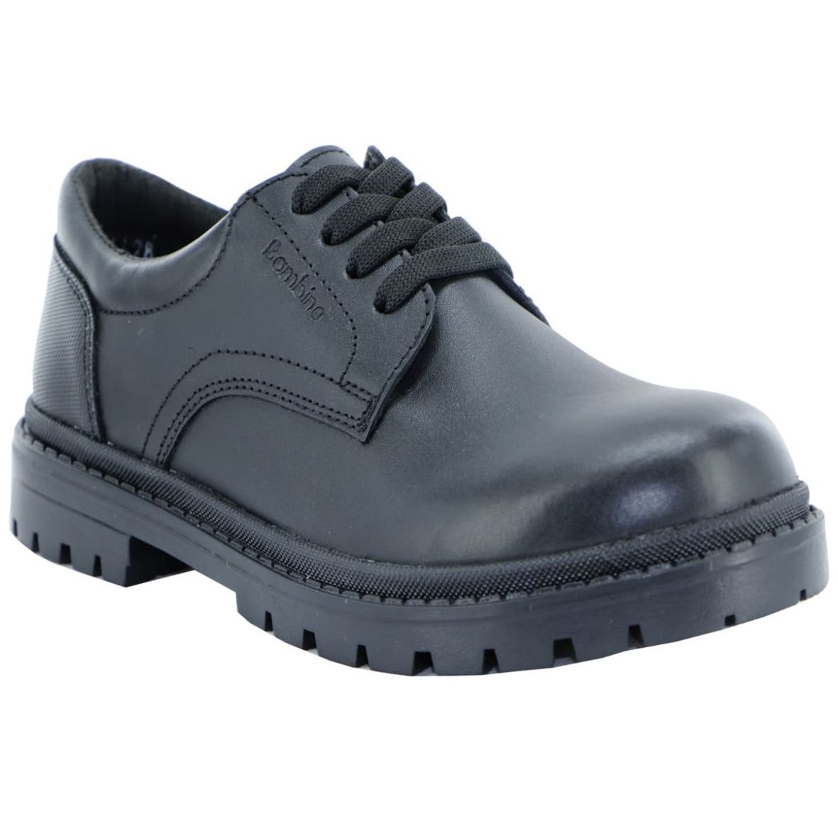 Zapato Escolar 22-25 Negro Bambino para Niño