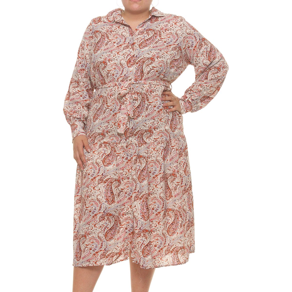 Vestido Camisero Tallas Extra para Dama Dex Plus