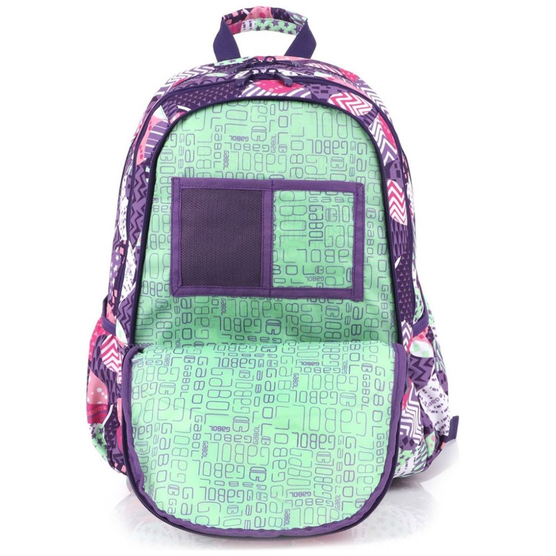 Mochila Porta Laptop Globe Morado Gabol