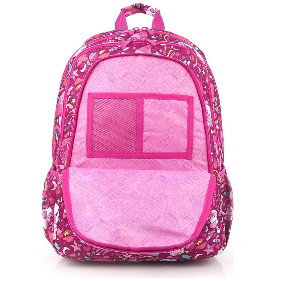 Mochila Porta Laptop Toy Rosa Gabol