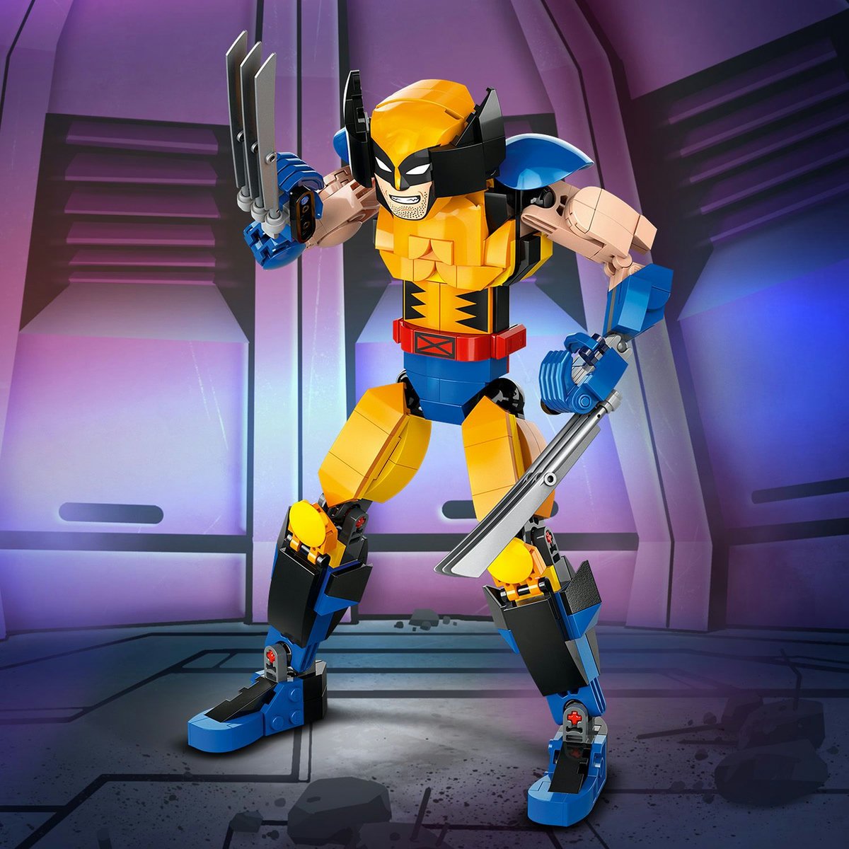 Figura para Construir: Wolverine Lego Super Heroes Marvel