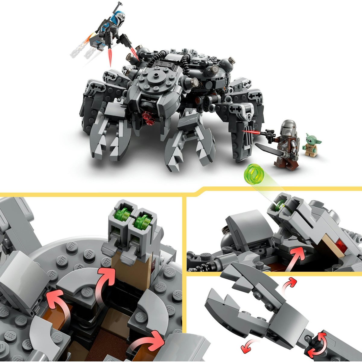 Tanque Araña Lego Star Wars™ Mandalorian