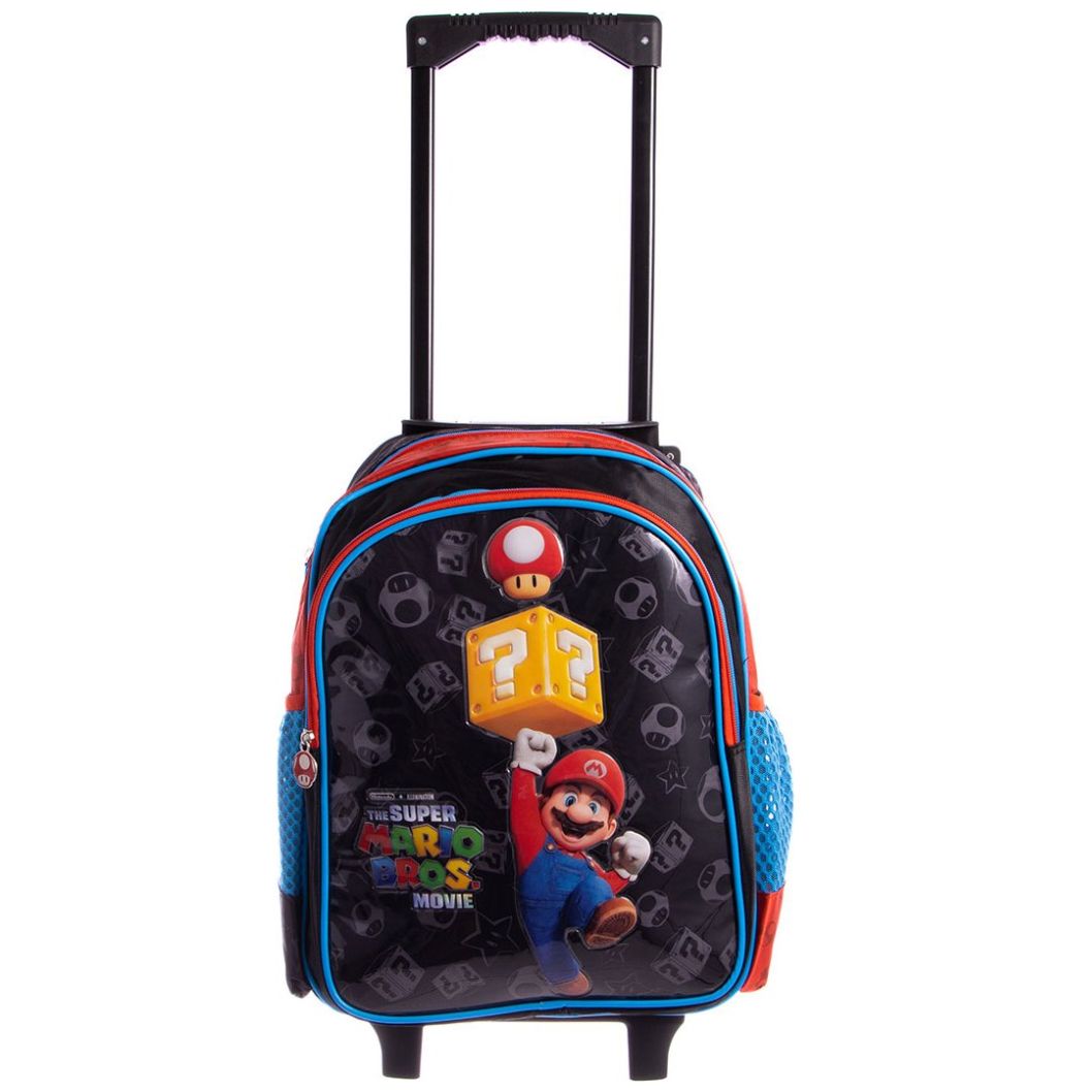 Mochila Rodante para Primaria Super Mario Bros Ruz