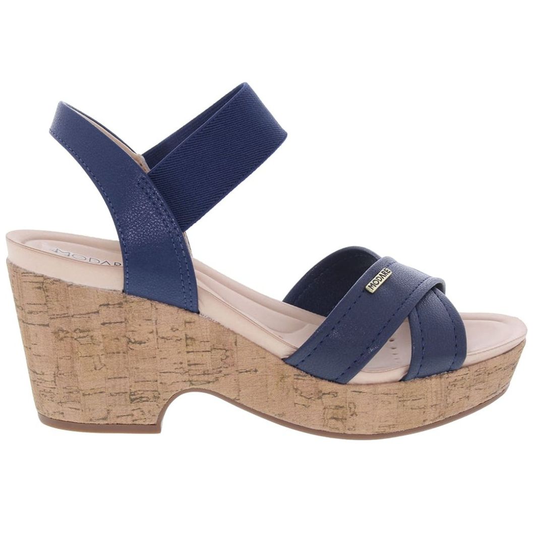 Sandalia Modare Marino, de Plataforma, Tipo Zueco, con Ajuste de Tiras ...