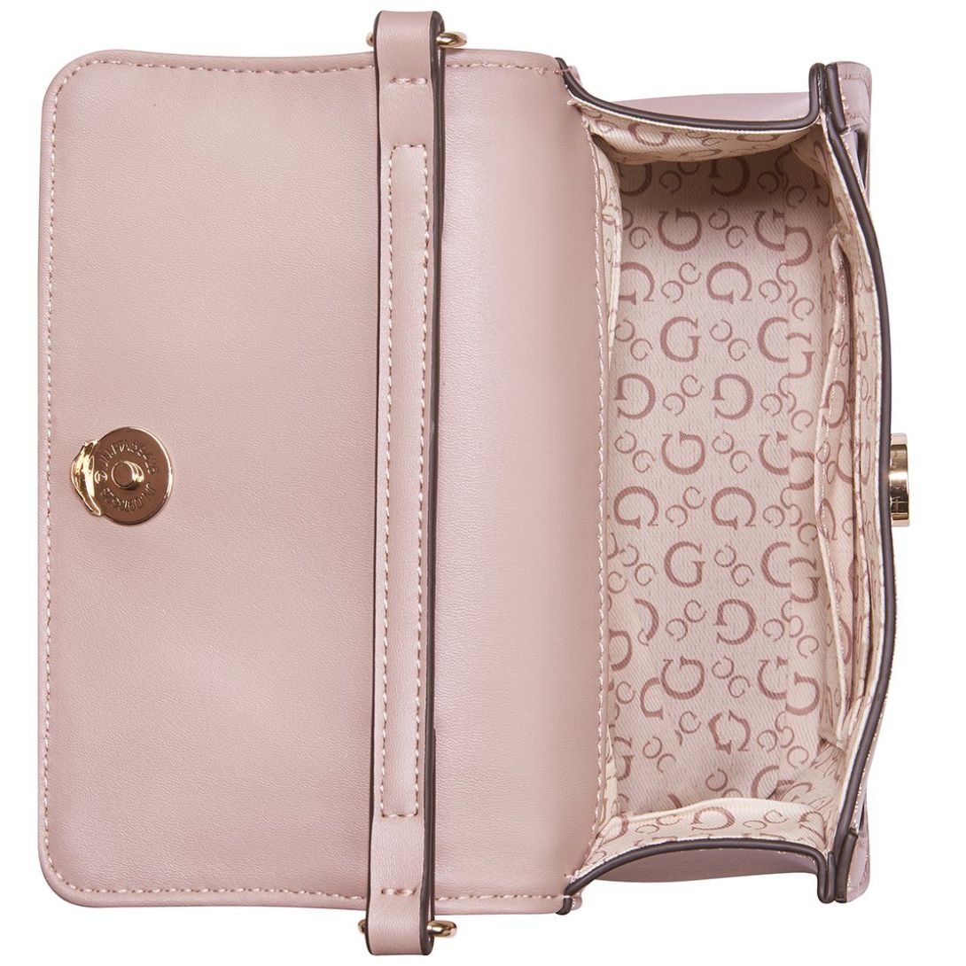 Bolsa Crossbody Rosa Medio Guess Factory