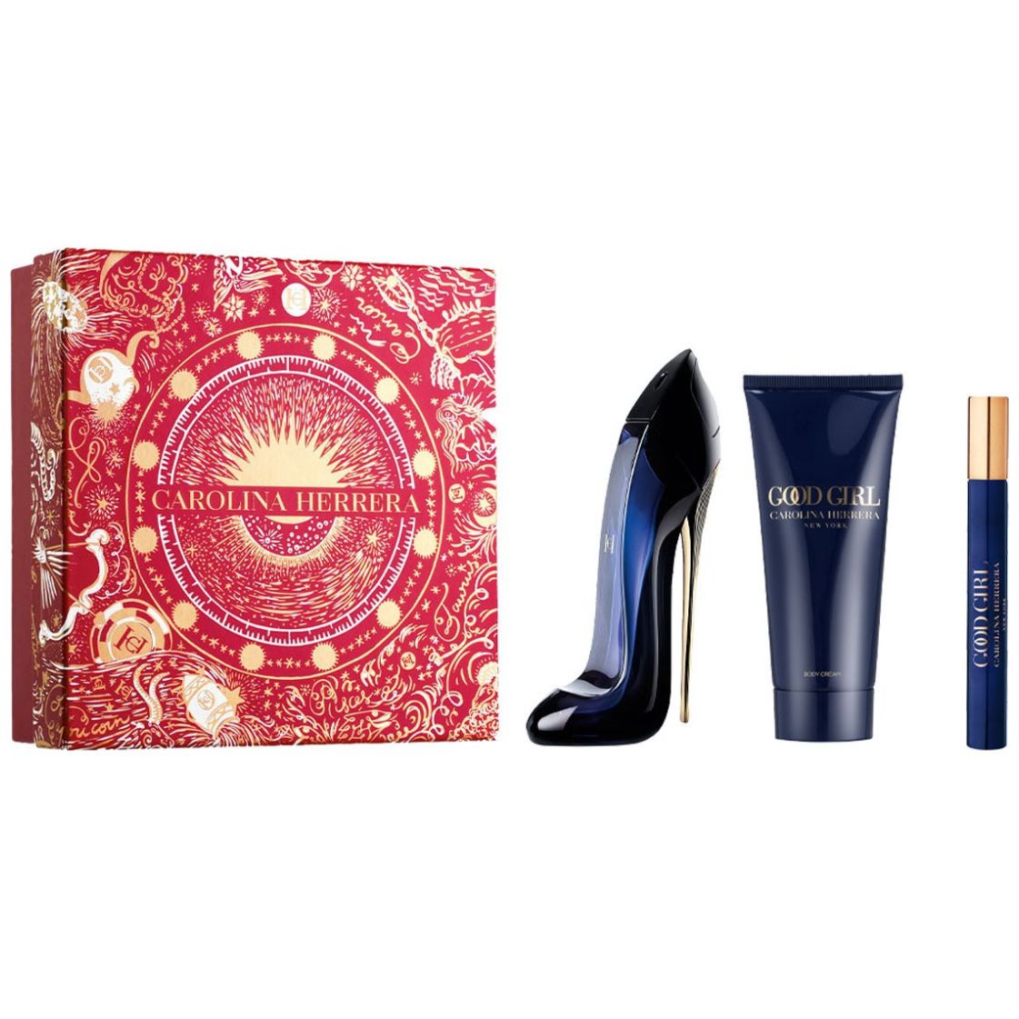 Fragancia Set Carolina Herrera Good Girl Edp 80 Ml + Body Lotion 100 Ml ...