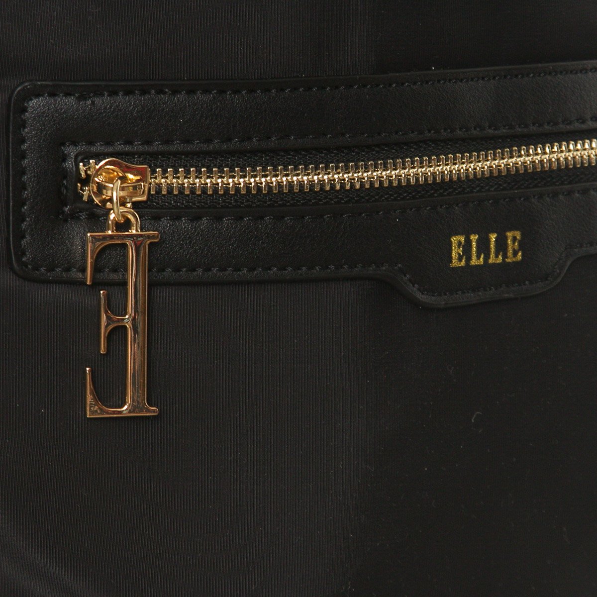 Bolso Nylon Backpack Black Elle