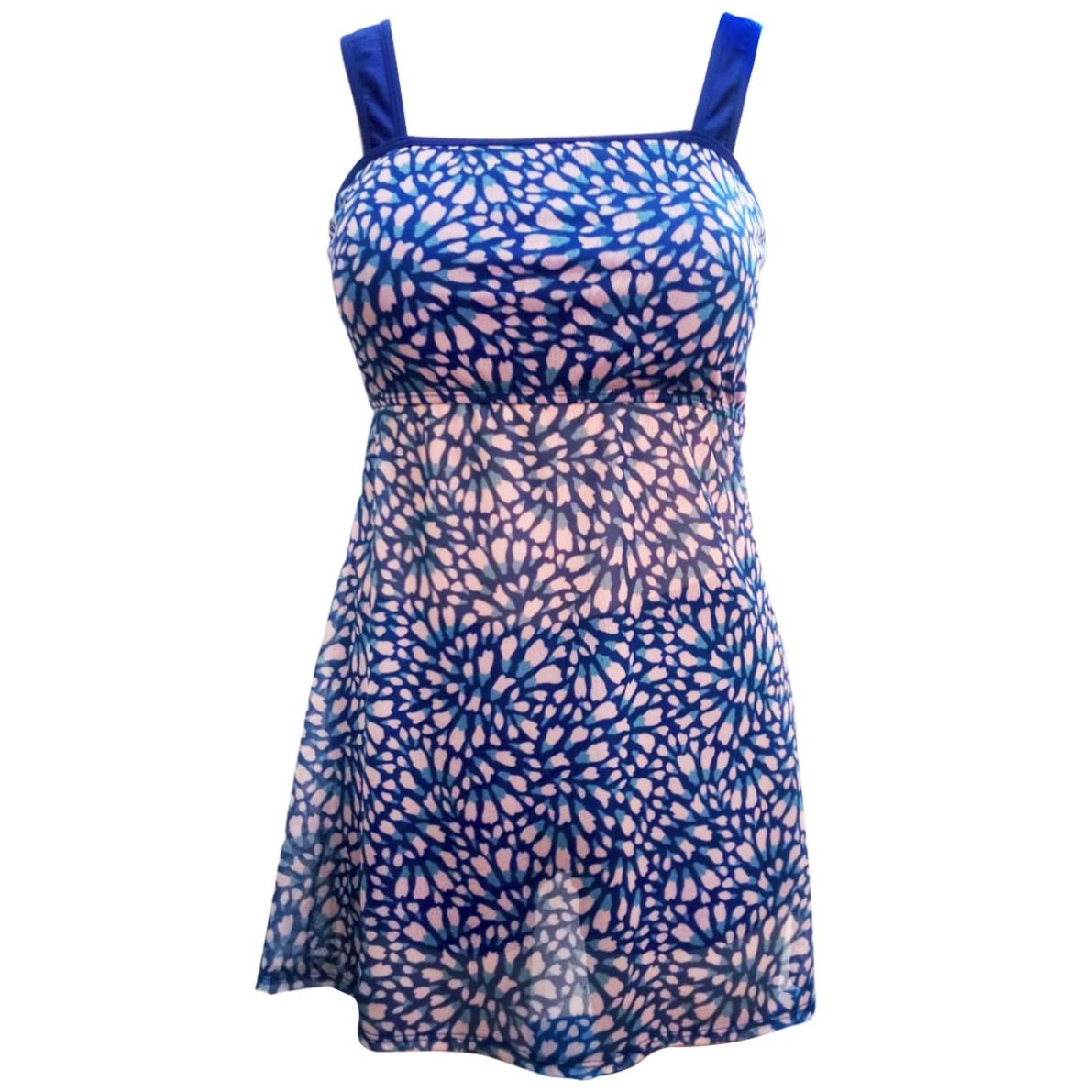 Traje de Baño Tankini Azul Combinado Relax Sc0002