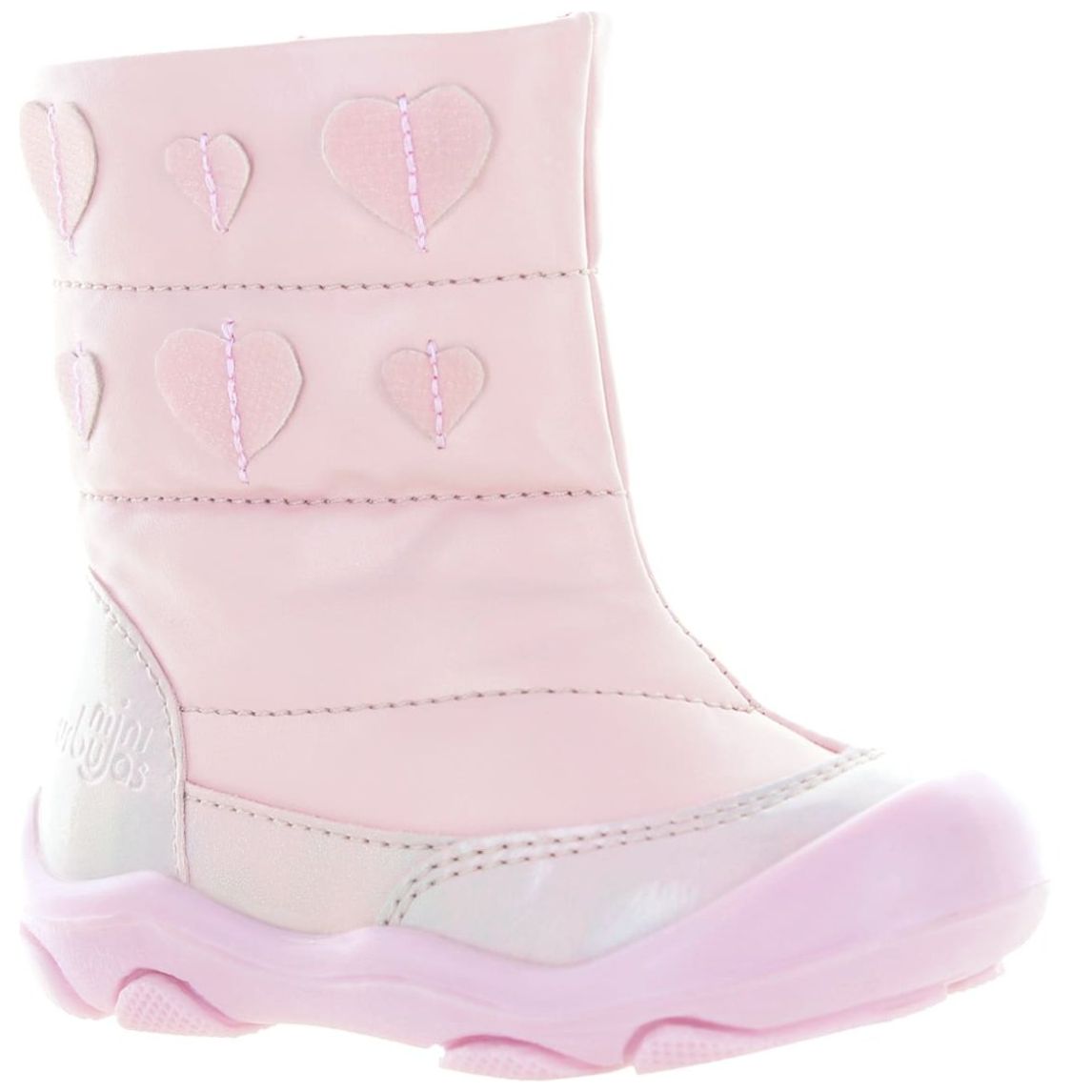 Bota Mini Burbujas con Cierre 12-17 Rosa