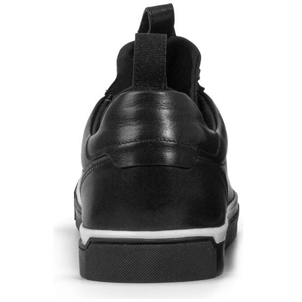 Tenis Brantano en Piel Negro