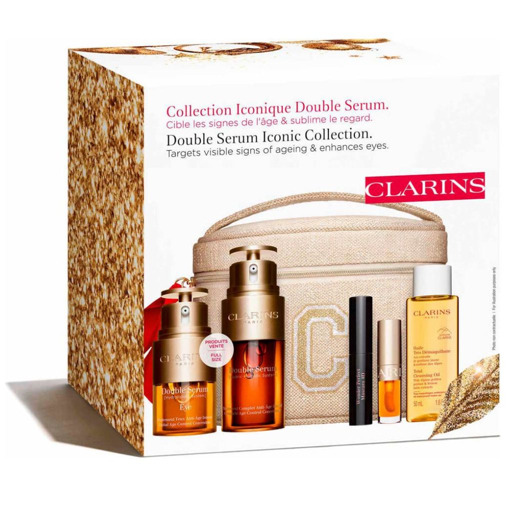 Set Tratamiento Antiedad Clarins Familia Double Serum