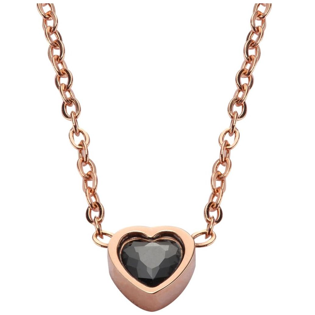 Collar Enso Oro Rosa para Mujer