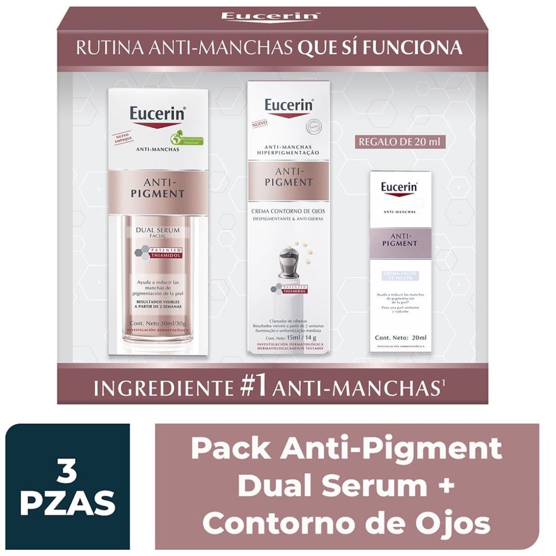 Pack Ap Serum 30 Ml+ Ap Contorno de Ojos 15 Ml + 1 Mini Ap Noche 20 Ml