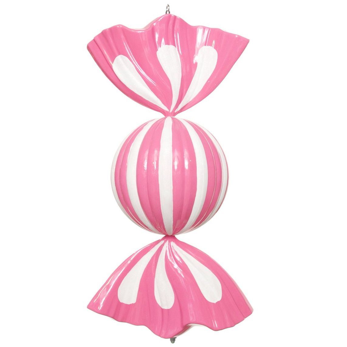 Candy Dulce Jumbo Rosa Y Blanco 85Cm